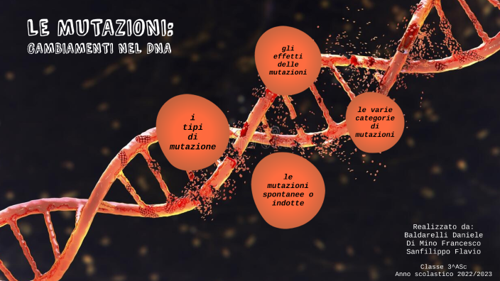 Le mutazioni presentazione by Francesco Di Mino on Prezi