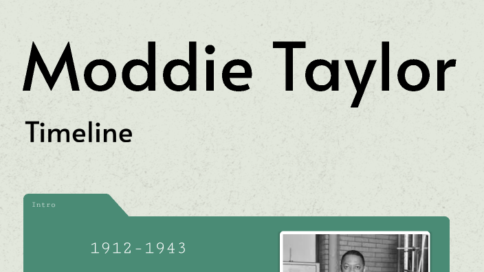 Moddie Taylor by Madolyn Shumaker on Prezi