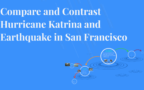Compare and Contrast Hurricane Katrina and Earthquake in San by Brendan ...