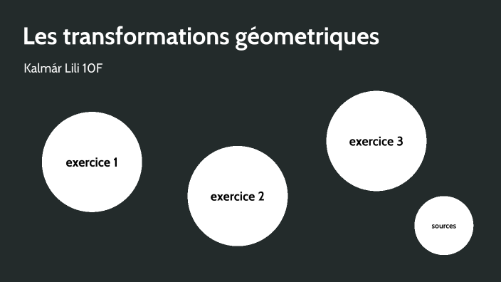 les transformations géometriques by Lili Kalmár on Prezi