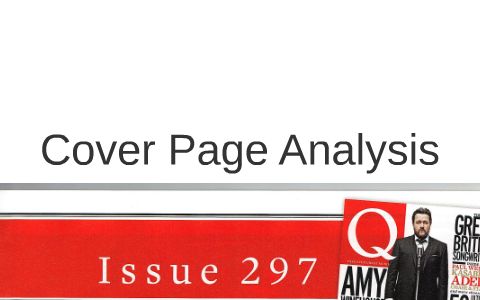 Cover Page Analysis by Corey Calvert on Prezi