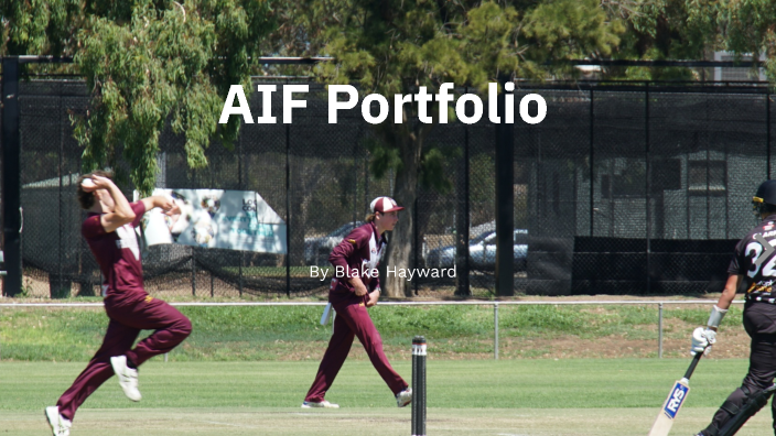 AIF Portfolio by Blake Hayward on Prezi