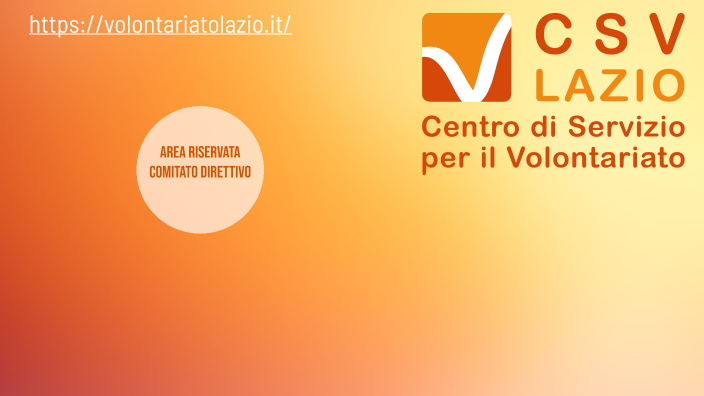 Accesso Comitato Direttivo by FRANCESCA PROCOPIO on Prezi