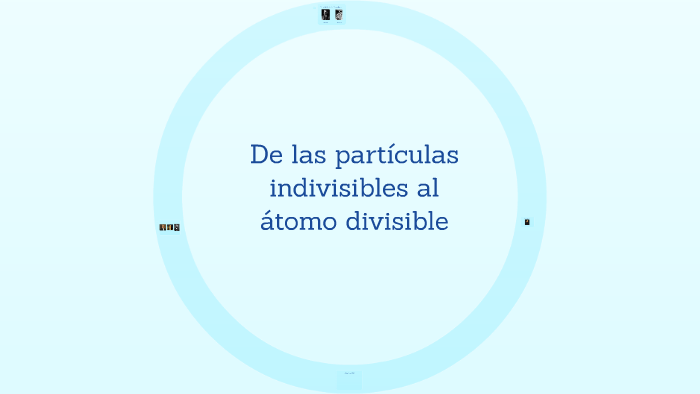De las partículas indivisibles al átomo divisible by Marcela Parada on ...