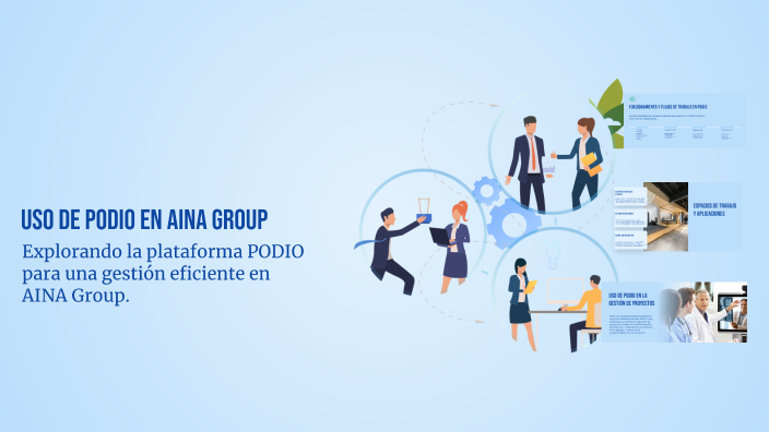 Uso de PODIO en AINA Group by Carlos Campayo on Prezi