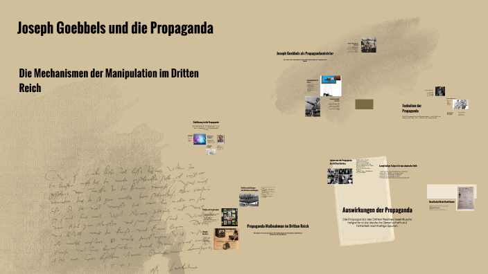 Joseph Goebbels und die Propaganda by mahmoud Ali on Prezi
