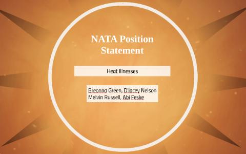 NATA Position Statement by Nikia Simmons on Prezi