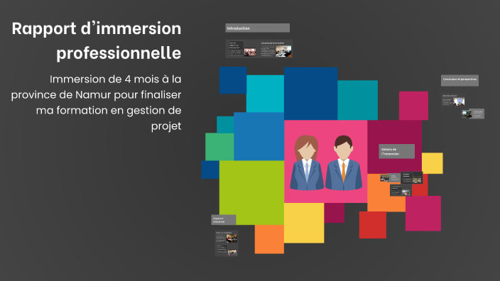 Rapport d'immersion professionnelle by Martiale Joëlle on Prezi