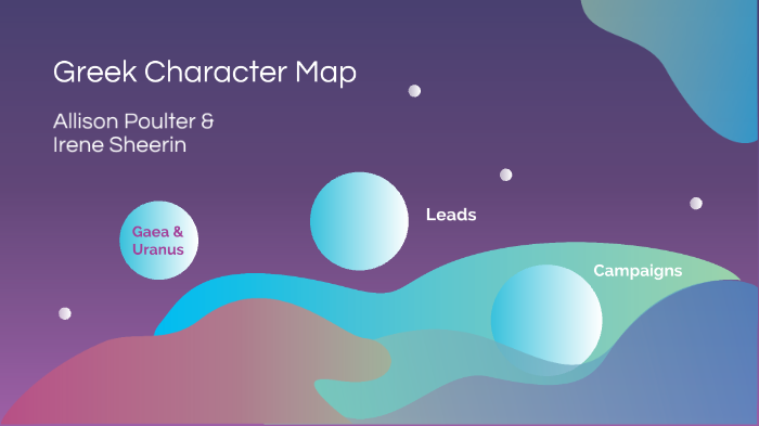 Greek Character Map by Allison Poulter on Prezi