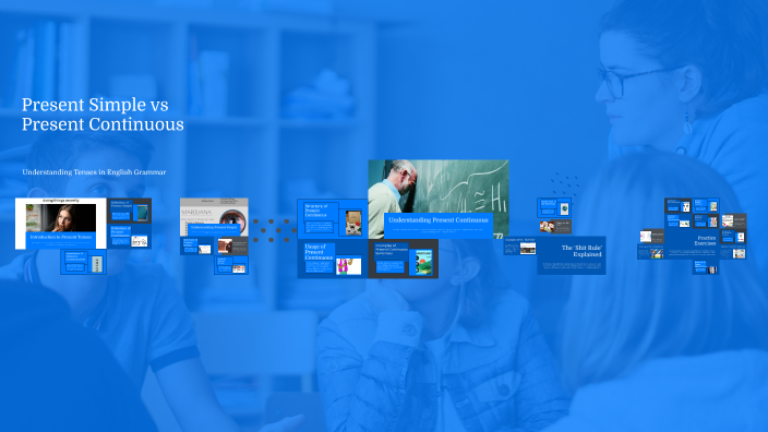 Present Simple vs Present Continuous by oik Psycho on Prezi