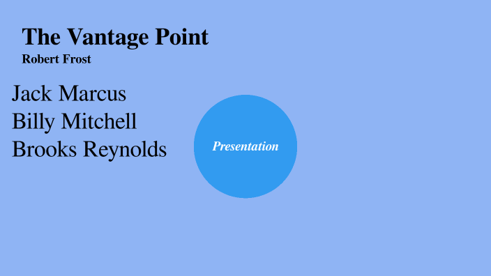 Vantage point by Jack Marcus on Prezi