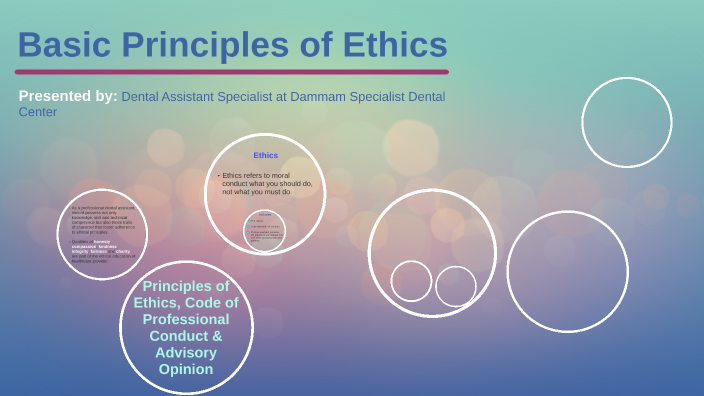 Basic Principles of Ethics by Zahrah Almubarak on Prezi