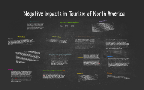 Negative Impacts in Tourism of North America by on Prezi