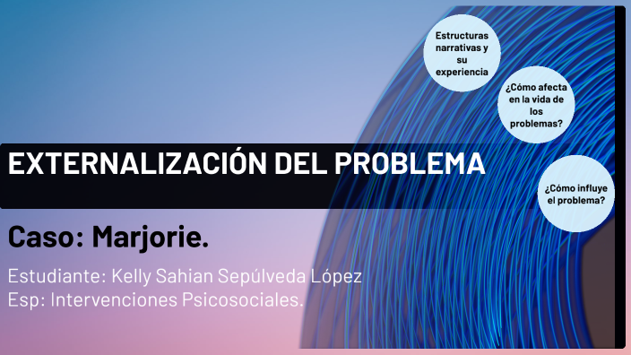 EXPOSICIÓN EXTERNALIZACIÓN DEL PROBLEMA by Kelly Sahian Sepulveda Lopez ...
