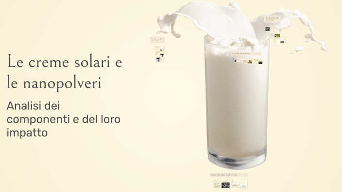 Le creme solari e le nanopolveri by Luca Buizza on Prezi