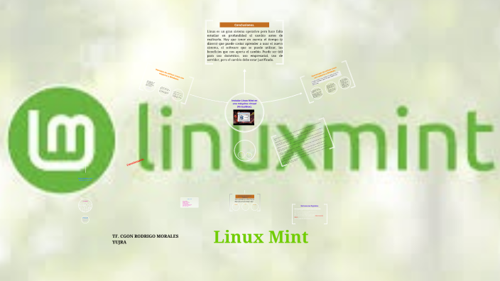 LINUX MINT by Rodrigo Morales on Prezi