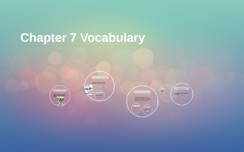 Chapter 7 Vocabulary by Sarah Vo on Prezi