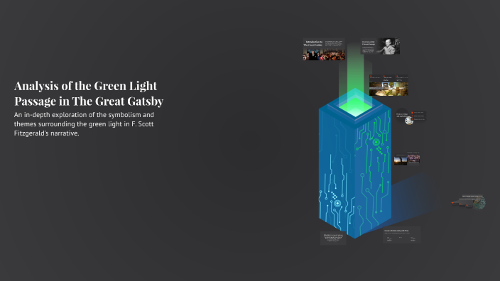 Analysis of the Green Light Passage in The Great Gatsby by Amber Alms ...