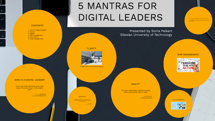 5 mantras for digital leaders by Sonia Peikert on Prezi