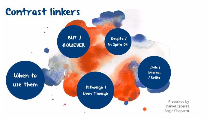 Contrast Linkers by Angie Chaparro on Prezi