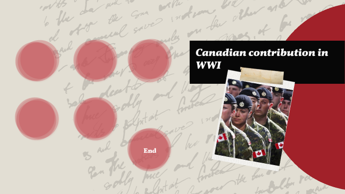Canada's contributions in WW1 by knjknv fjgnjkdfnbg on Prezi