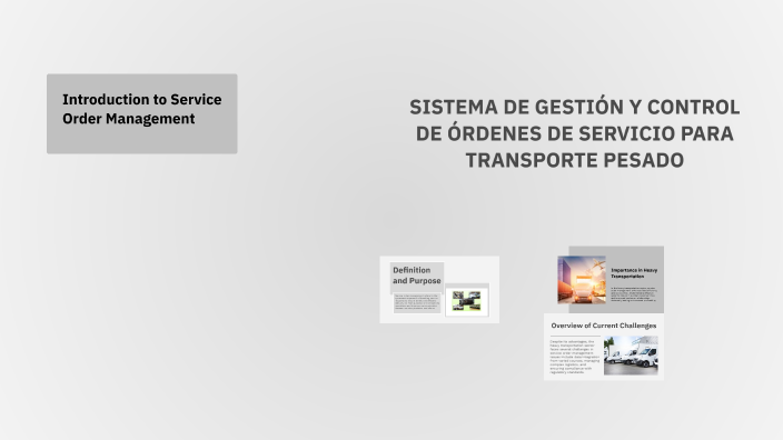 Service Order Management System by Alexander Rea on Prezi