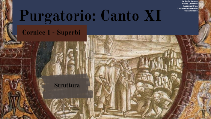 Purgatorio - Canto XI by Aurora De Carlo on Prezi