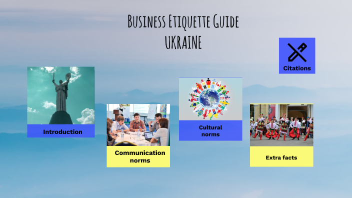 Business Etiquette Guide by Denys Verbinskyi on Prezi