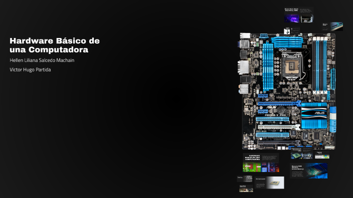 Hardware Básico de una Computadora by Hellen Liliana Salcedo Machain on ...