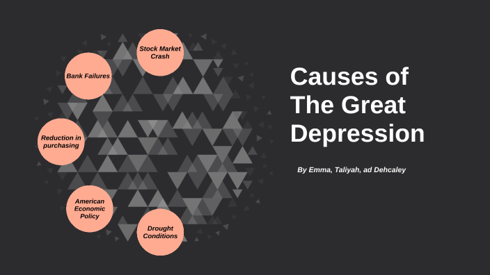 Causes of the great depression by Emma Wilcock on Prezi