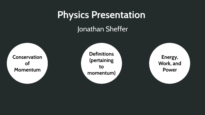 ShefferPhysicsPresentation by Jonathan Sheffer on Prezi