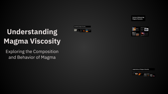 Understanding Magma Viscosity by paola gonzalez on Prezi