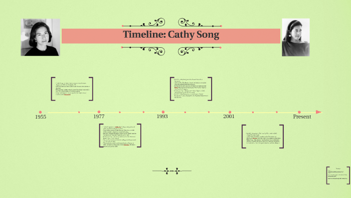 Timeline: Cathy Song by Chloe Corkery on Prezi Next