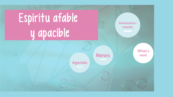 Espiritu afable y apacible by Elizabeth Ortega on Prezi