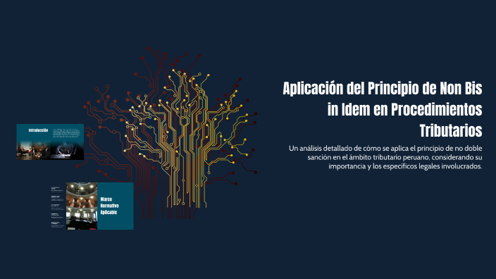 Aplicación del Principio de Non Bis in Idem en Procedimientos ...