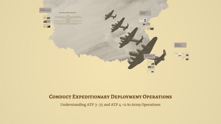Conduct Expeditionary Deployment Operations by Karen Ramirez on Prezi