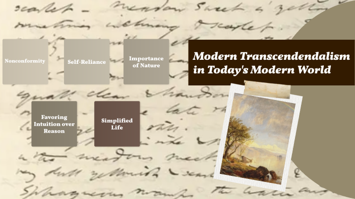 Modern Transcendentalism in Pop Culture by Leilani Zambrano on Prezi