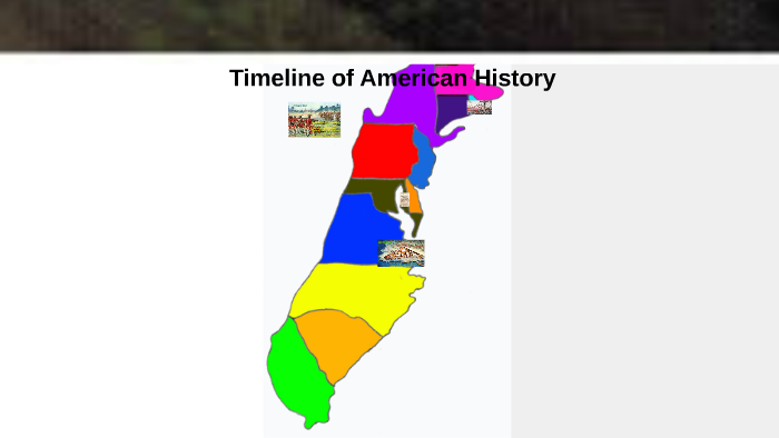 American History TImeline by Jordan Kozak