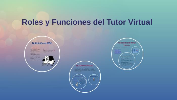 Roles y Funciones del Tutor Virtual by Alejandra Laviada Fernández on Prezi