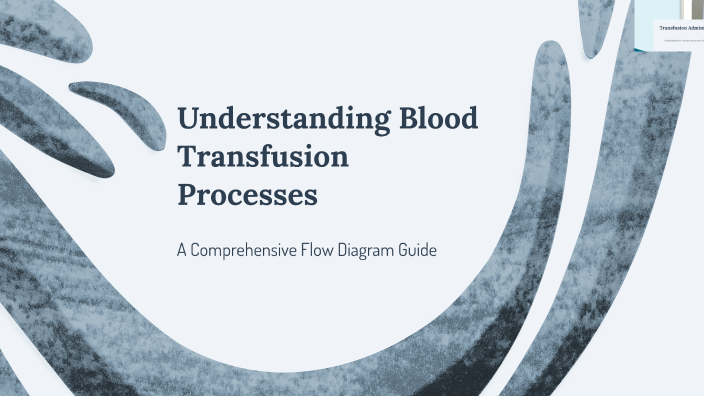 Understanding Blood Transfusion Processes by Anoop Pv on Prezi