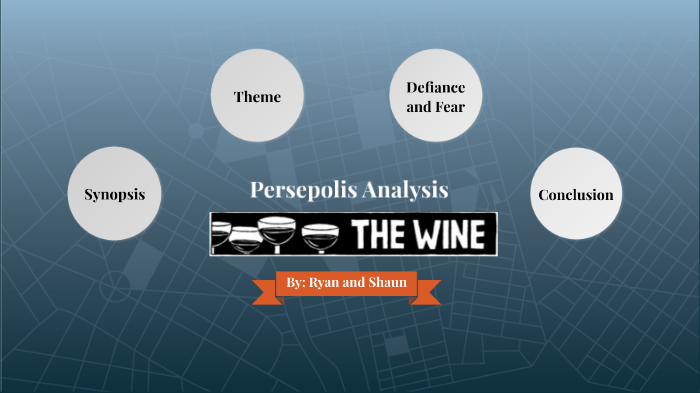 "The Wine" - Persepolis Analysis by Ryan Ugovsek on Prezi