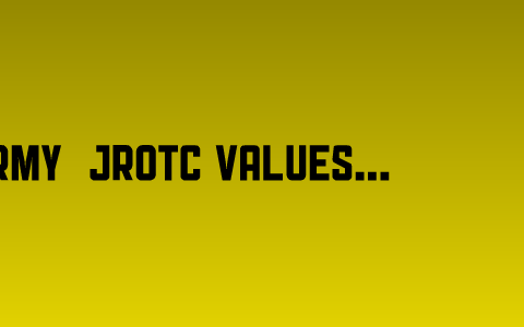 The 7 Army & JROTC Values... by Carl Wheat on Prezi