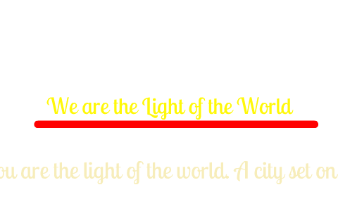 The Light of the World by Colleen Riordan on Prezi