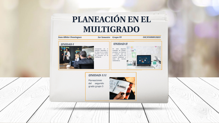 PLANEACION EN EL MULTIGRADO by Ivan Albiter on Prezi