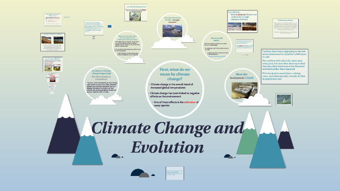Climate Change and Evolution by on Prezi