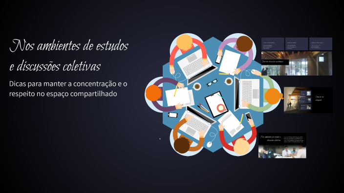 Nos ambientes de estudos e discussões coletivas by Raphaela Oliveira on ...