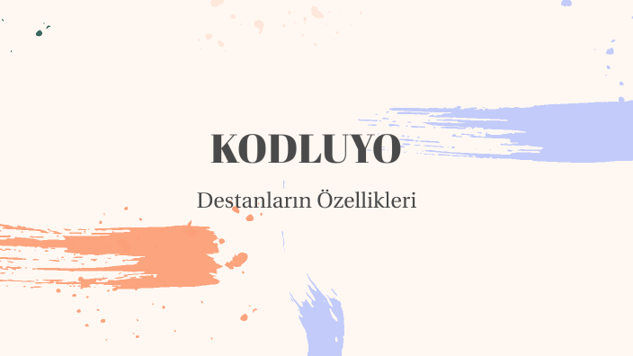 Kodluyo: An Introduction to Programming by Buse Yarlıgan on Prezi