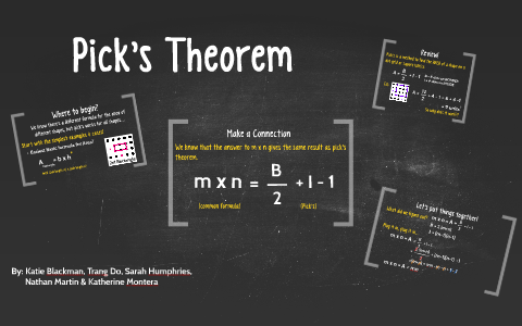 Proving Pick's Theorem by Trang Do on Prezi