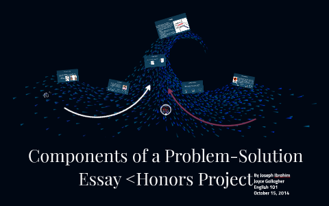 Components of a Problem/Solution Essay by Joseph Ibrahim on Prezi