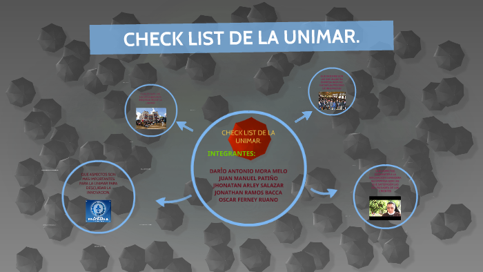 CHECK LIST DE LA UNIMAR. by Dario Mora